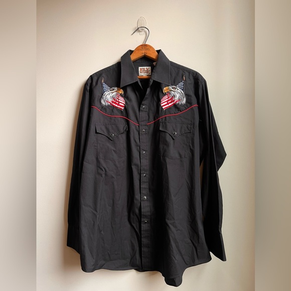 Ely Cattleman | Shirts | Ely Cattleman Vintage Pearl Snap Western ...